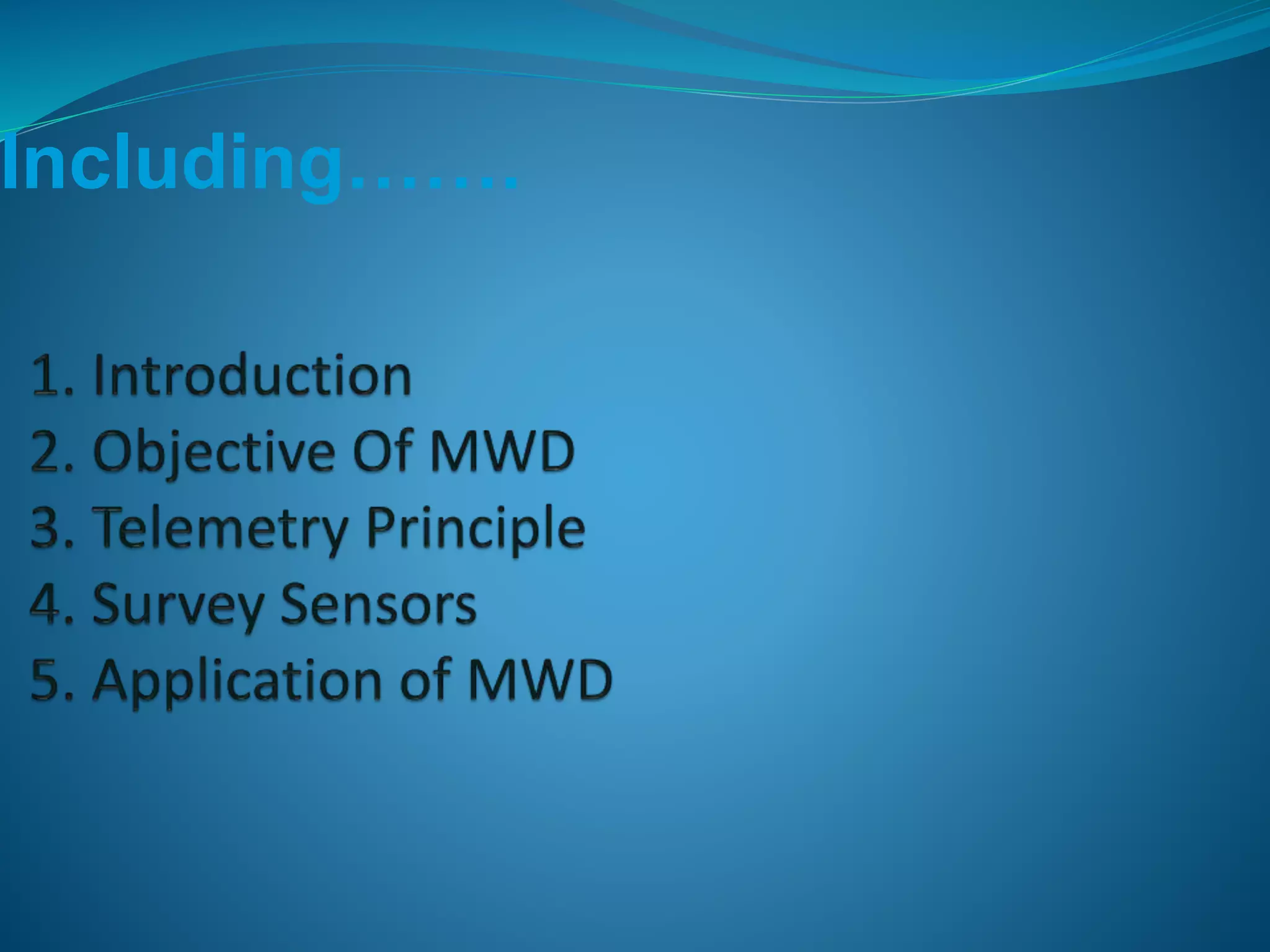 Measurement While Drilling (MWD) | PPTX