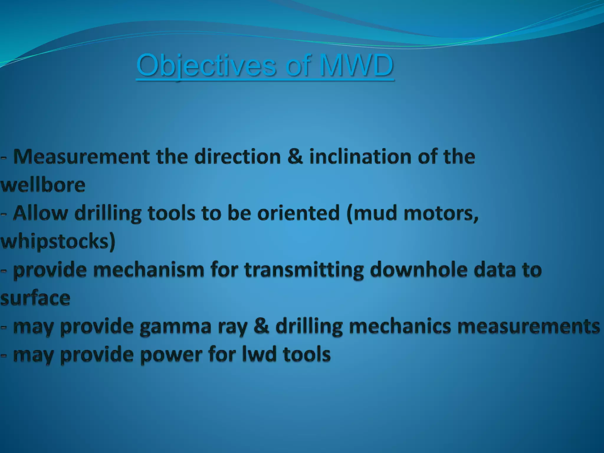 Measurement While Drilling (MWD) | PPTX