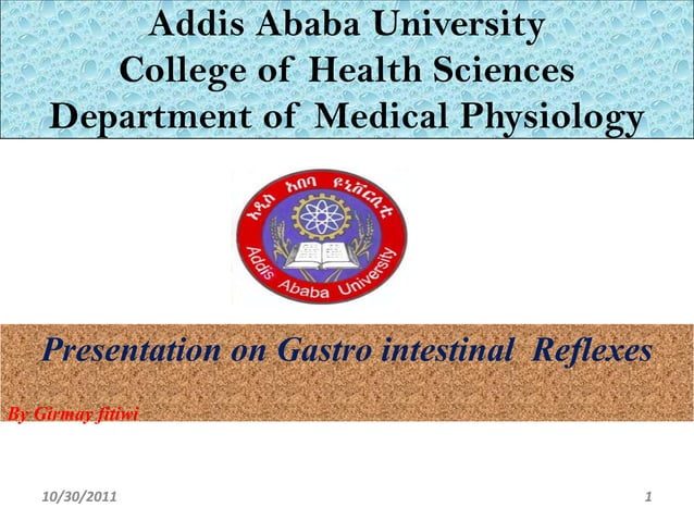 gastro intestinal reflexes | PPTX