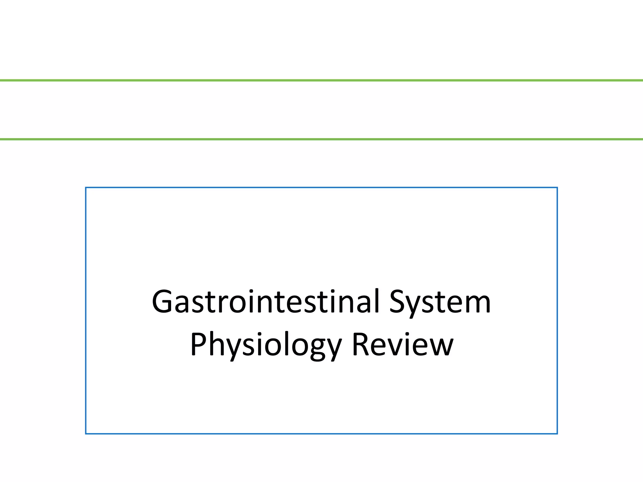 Gi review ppt | PPT