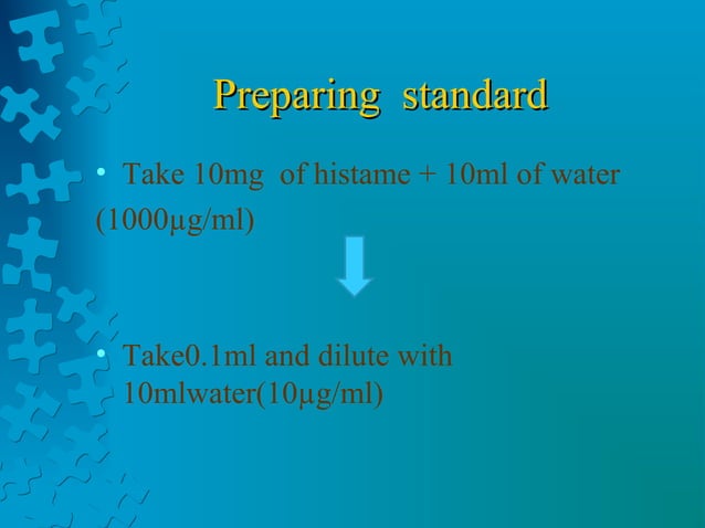 histamine bioassay | PPT