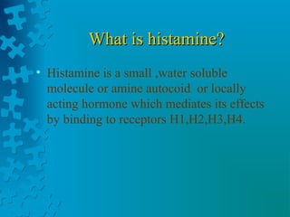 histamine bioassay | PPT