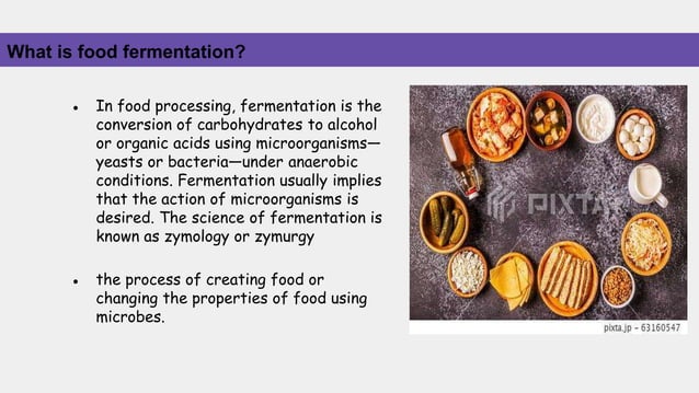 Food fermentation | PPTX