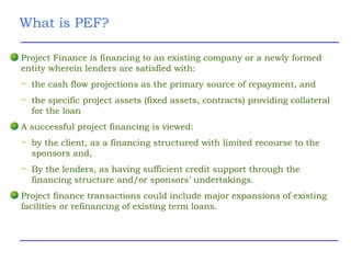 Financing of Downstream Projects in Oil & Gas Sector | PPT