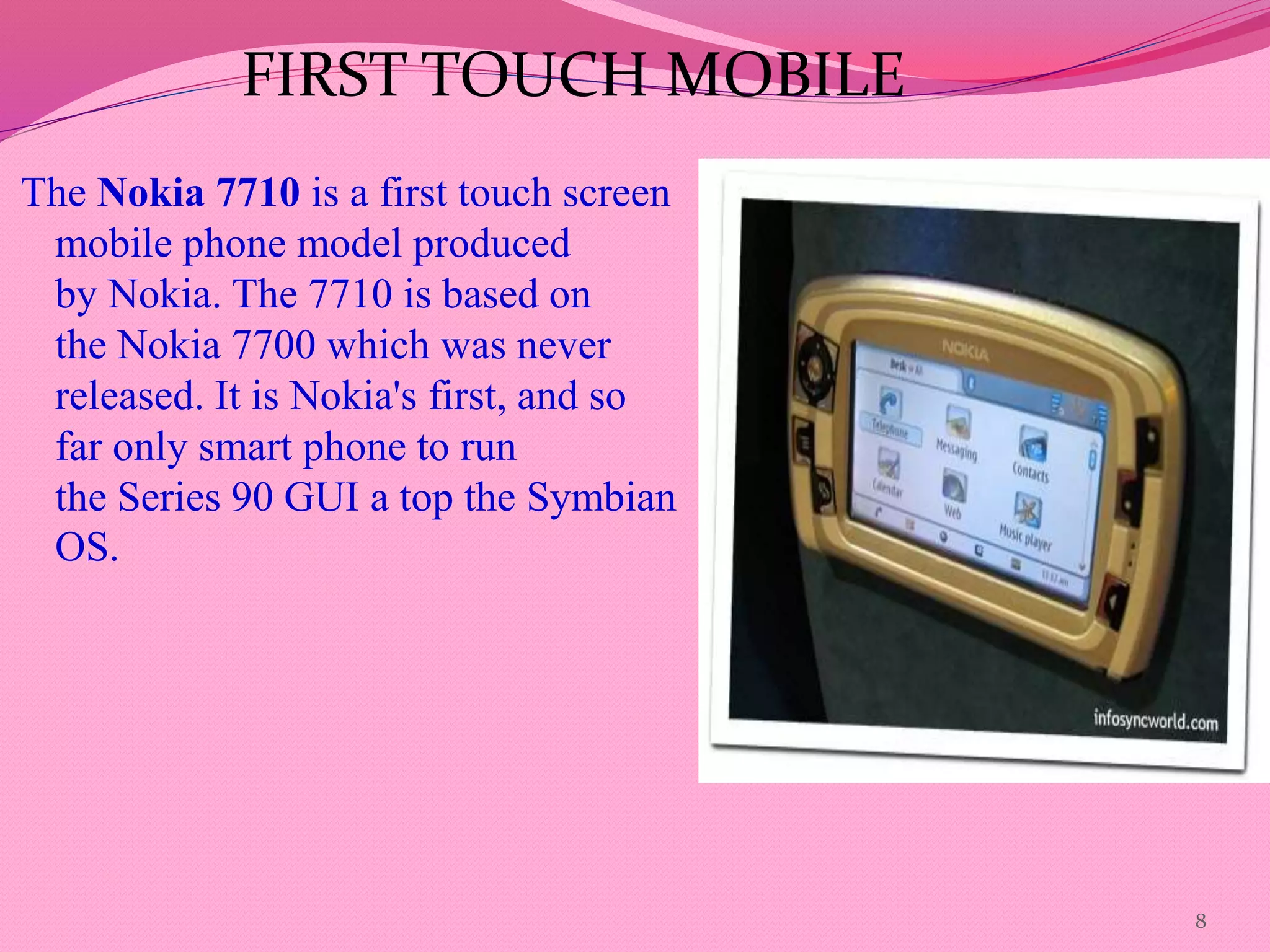 TOUCH SCREEN TECHNOLOGY GIRISH HARMUKH | PPTX | Operating Systems ...