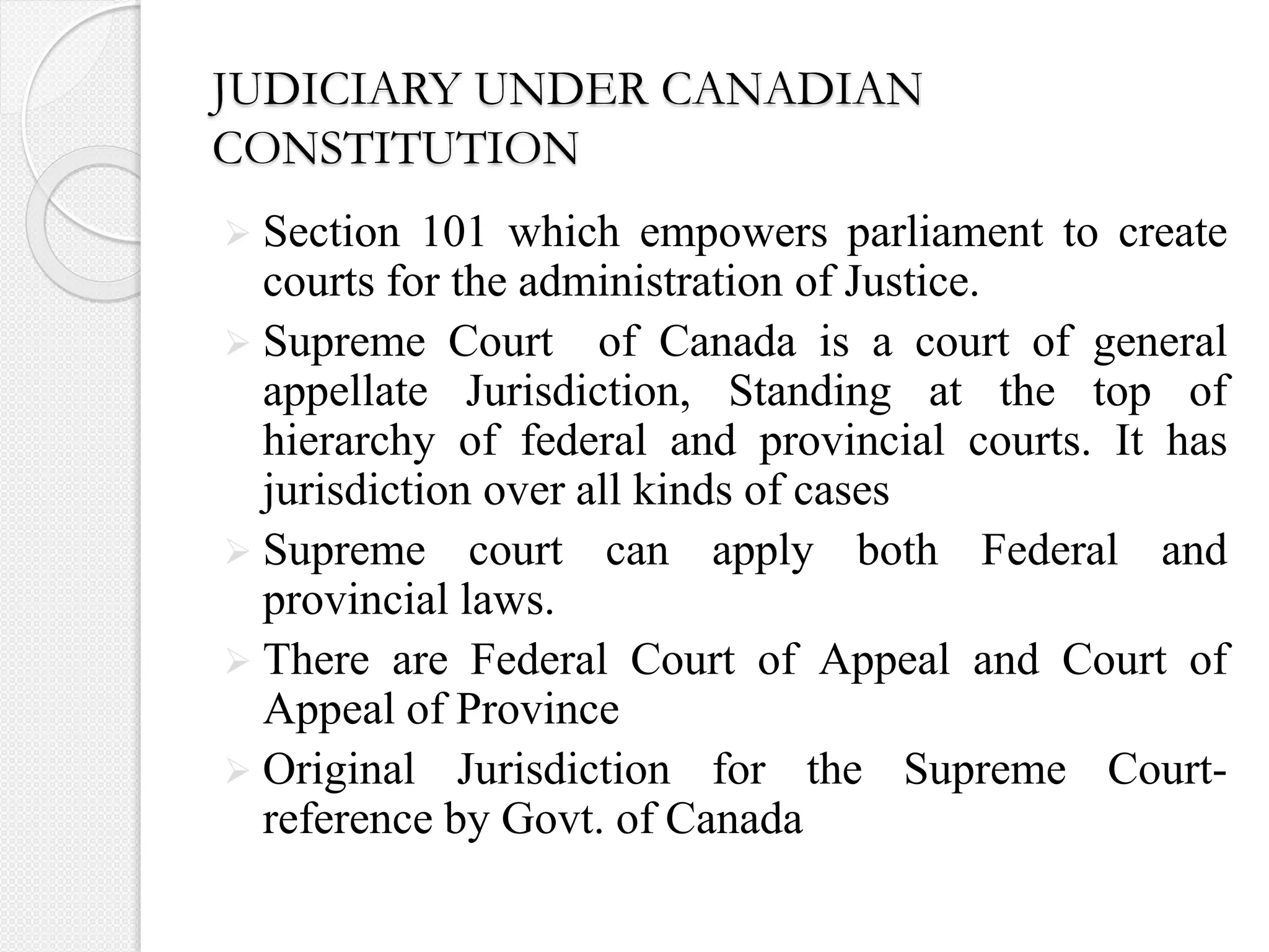 Federalism in canada | PPTX