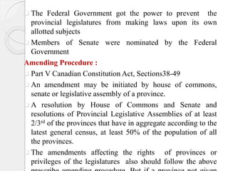 Federalism in canada | PPT
