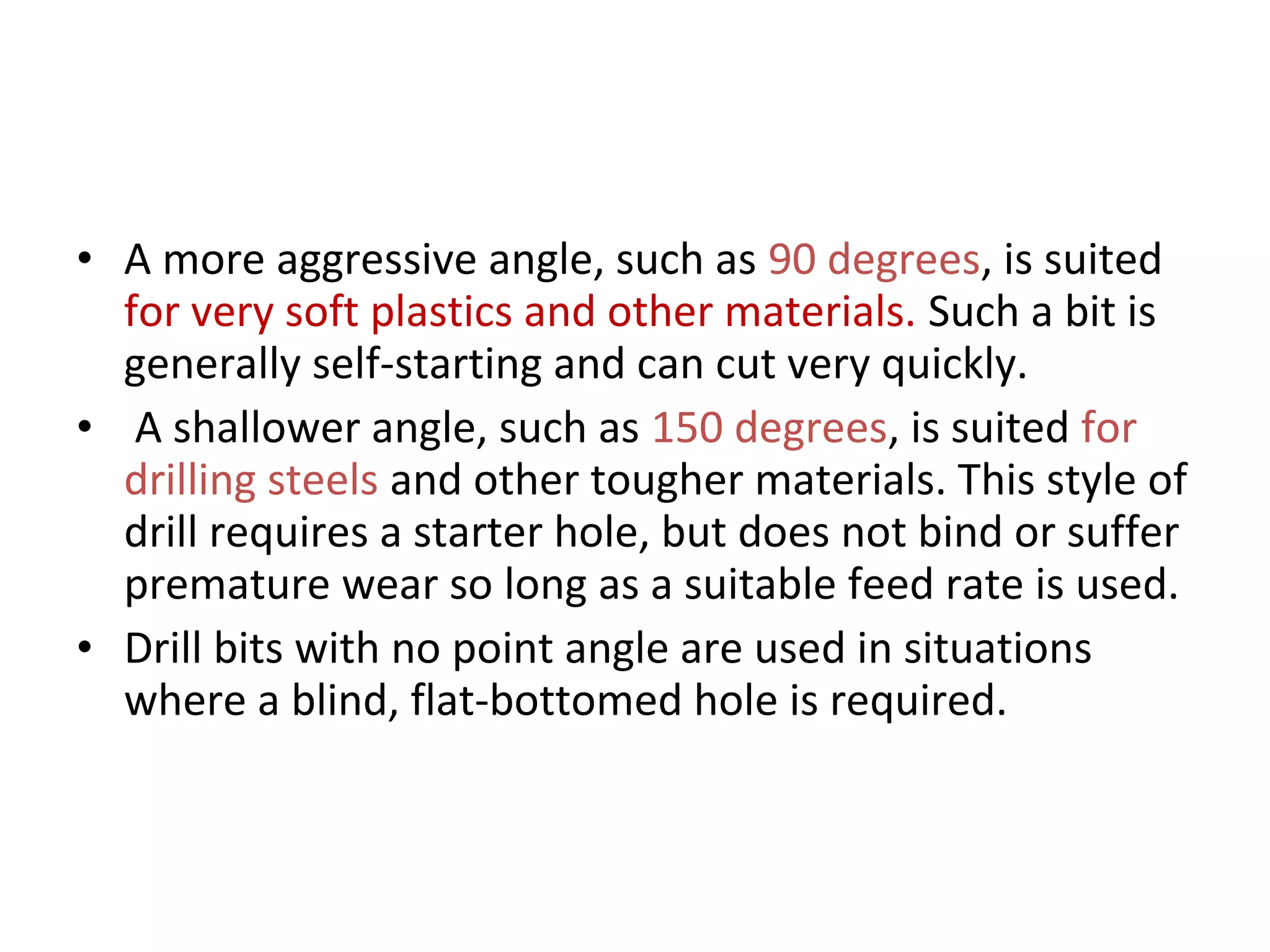 Geometry of Milling cutter's and Twist drills | PPT