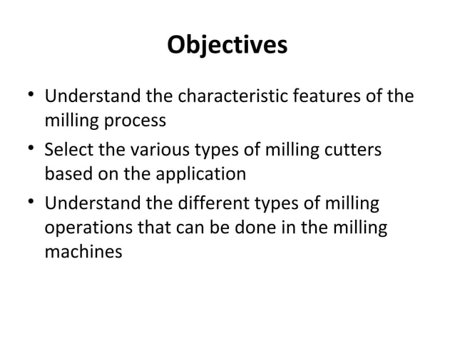 Geometry of Milling cutter's and Twist drills | PPT