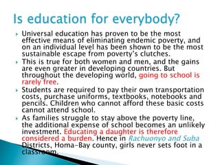 Girl child education | PDF