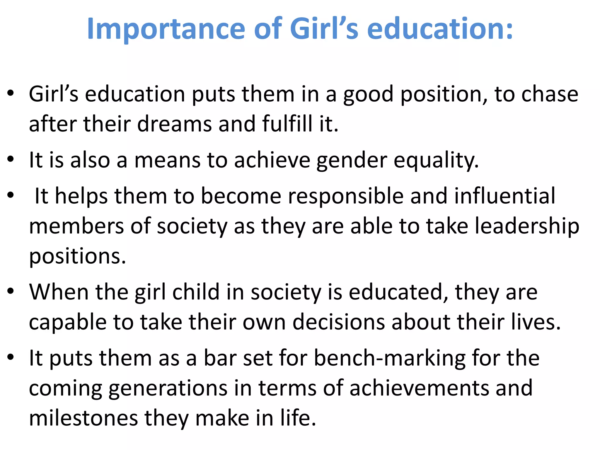 Girl child education and NPE 2019 | PPTX