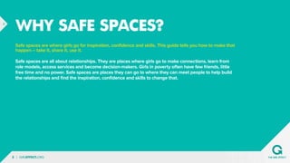 Girl effect: creating safe spaces for girls | PDF