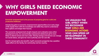 Empowering girls with economic assets | PPT