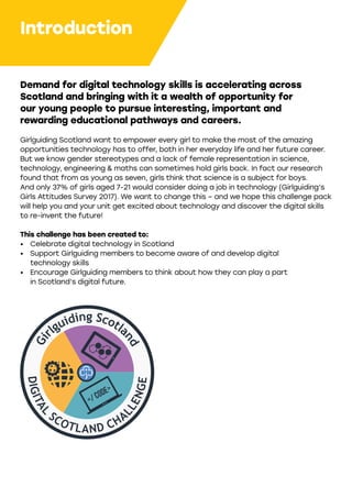 Girl Guides: Digital Scotland Challenge Badge | PDF
