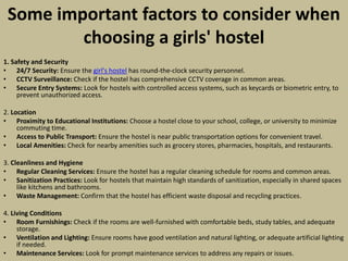 Shri Krishna girl's hostel and PG near me | PPTX