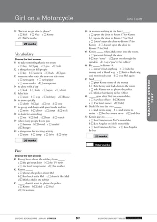 Girl motorcycle teacher notes | PDF