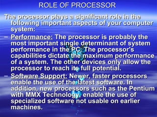 All about Processor and Rams in computer science | PPT