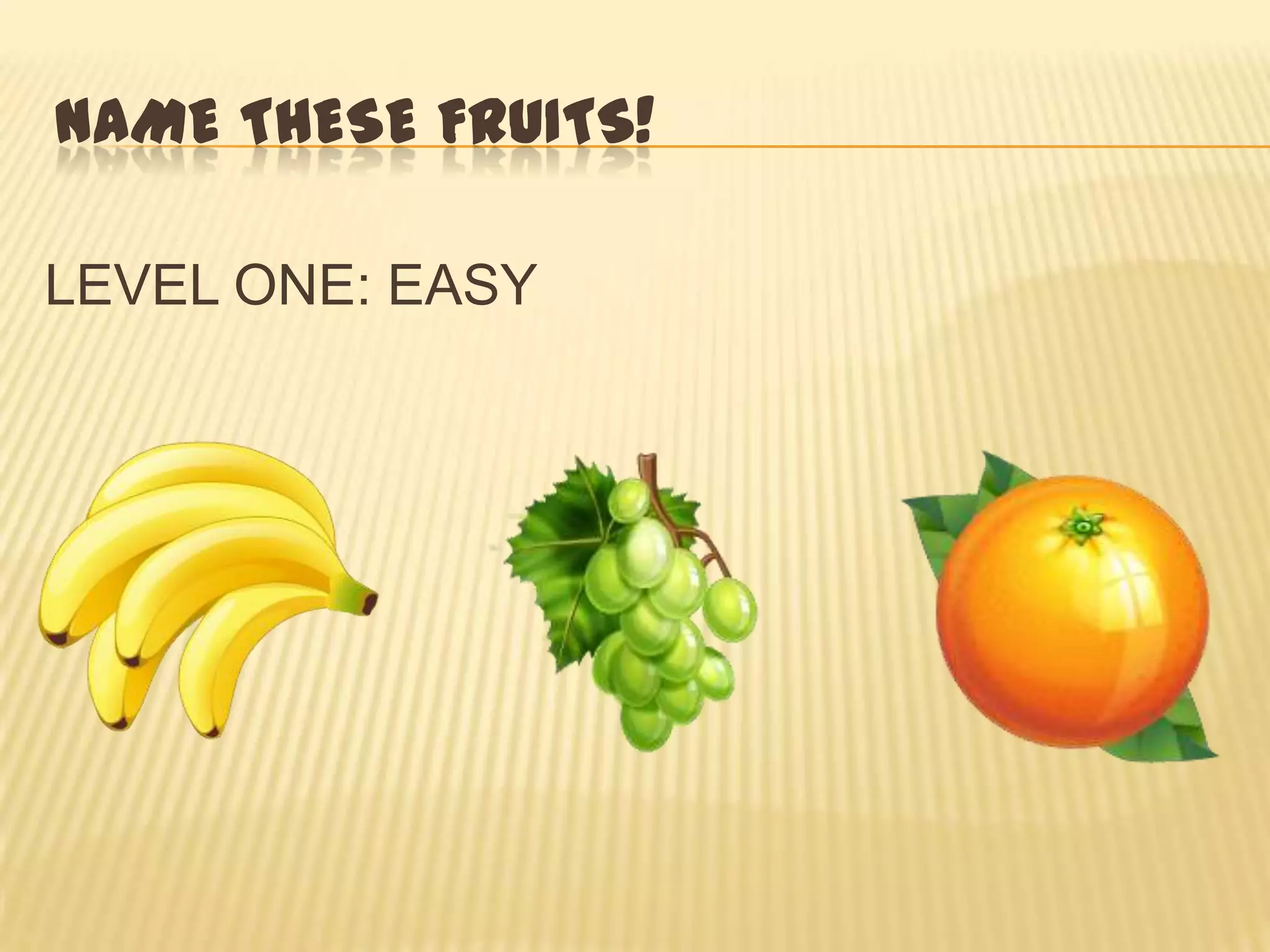 First Garden Workshop- Fruits | PPT