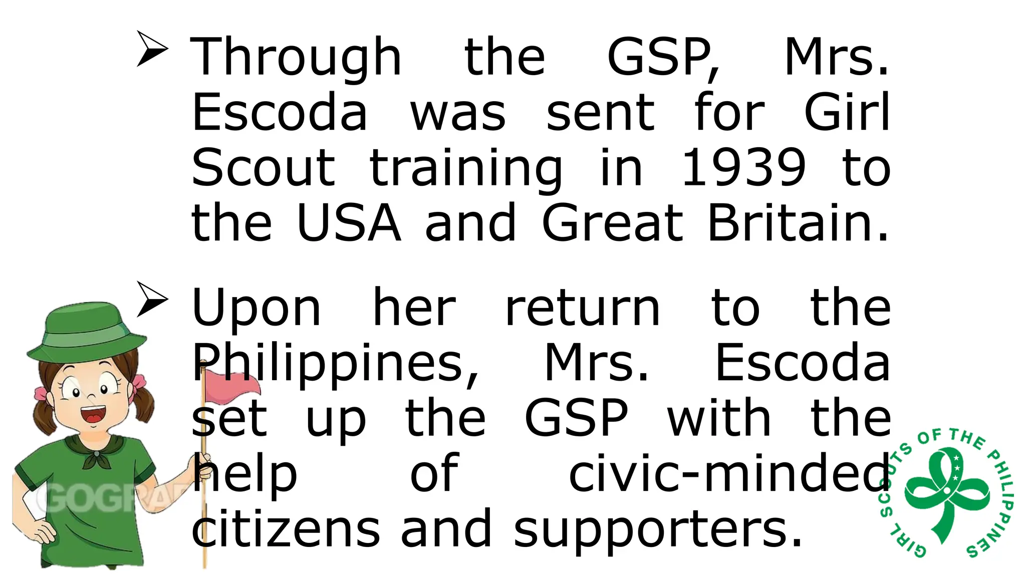 Girl Scouting in the Philippines/Solong ES | PPTX