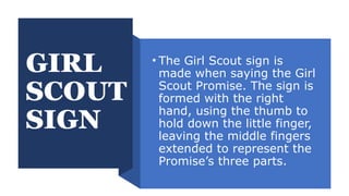 Girl Scouting in the Philippines/Solong ES | PPTX
