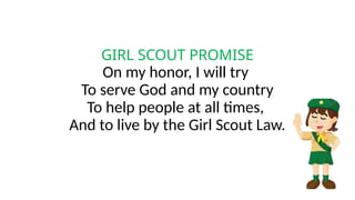 Girl Scouting in the Philippines/Solong ES | PPTX