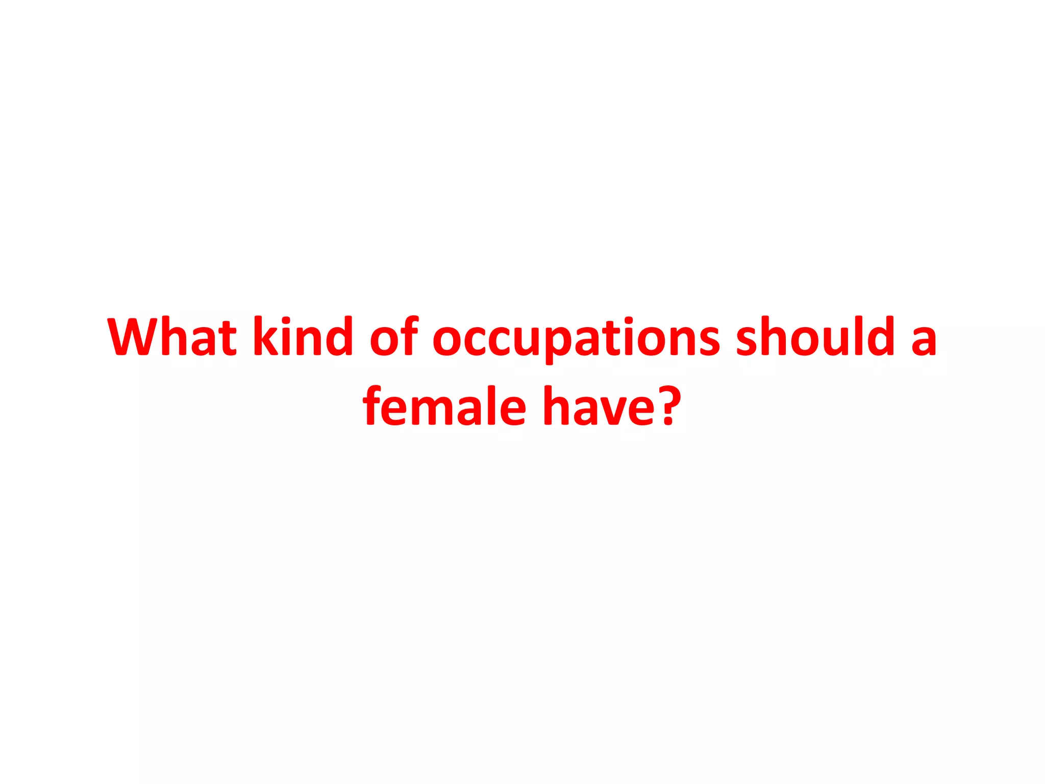 Girls Group Lesson: Gender roles | PPTX