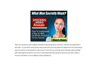 Girls Looking For Men | PPTX