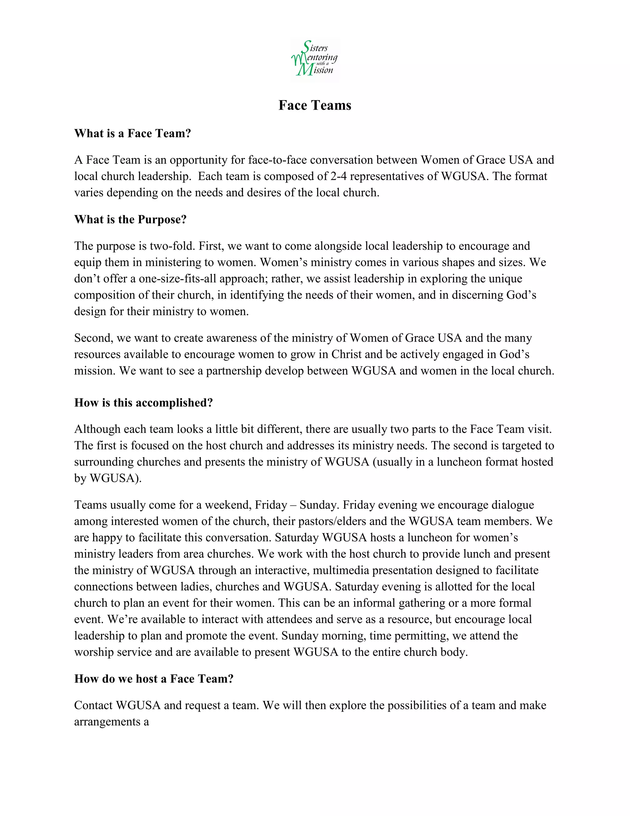 Starting a Girls ministry packet PDF | PDF