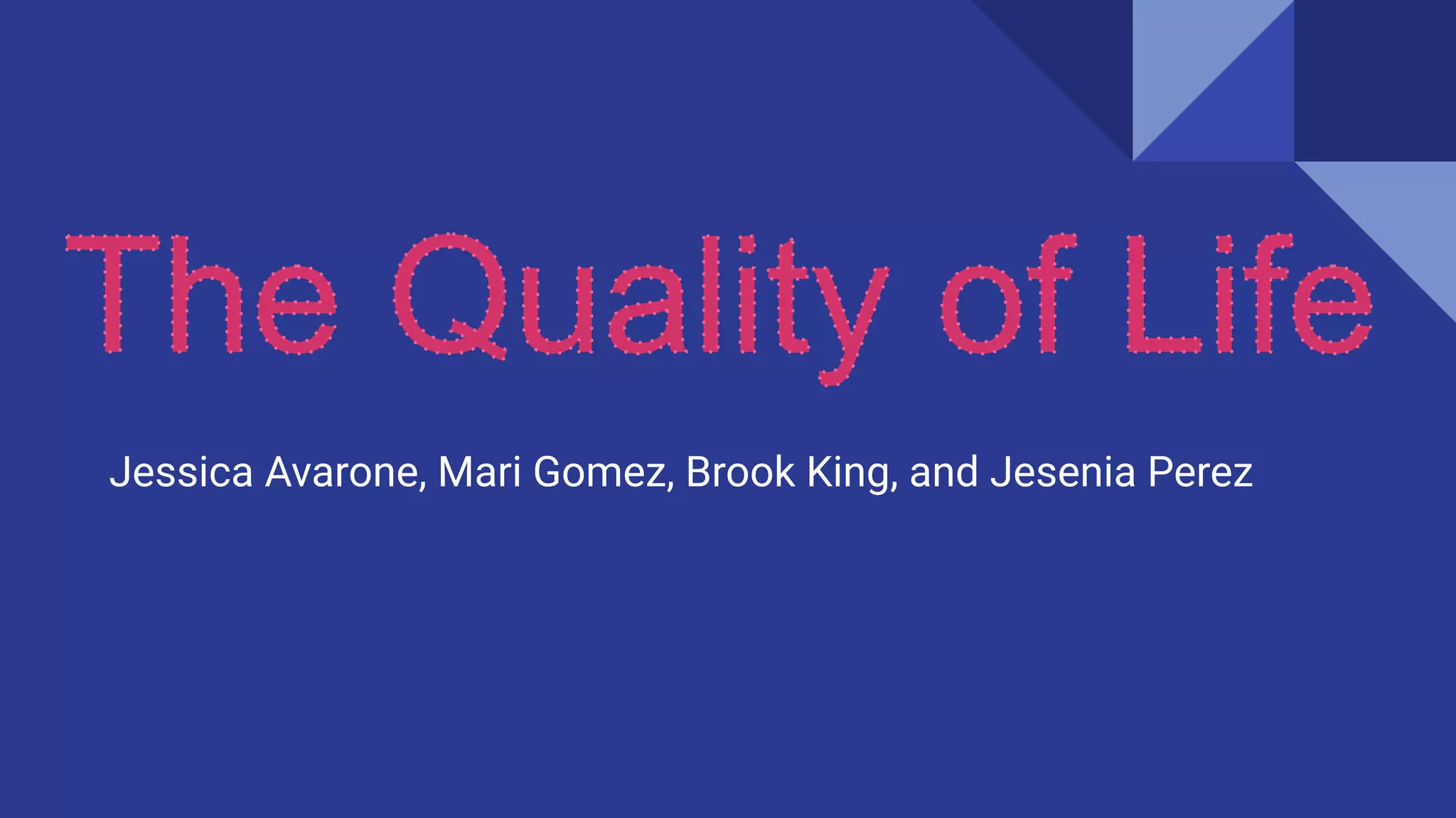 Quality of Life | PDF