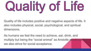 Quality of Life | PDF