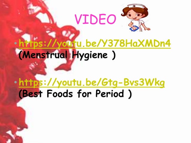 Girls => puberty | PPSX