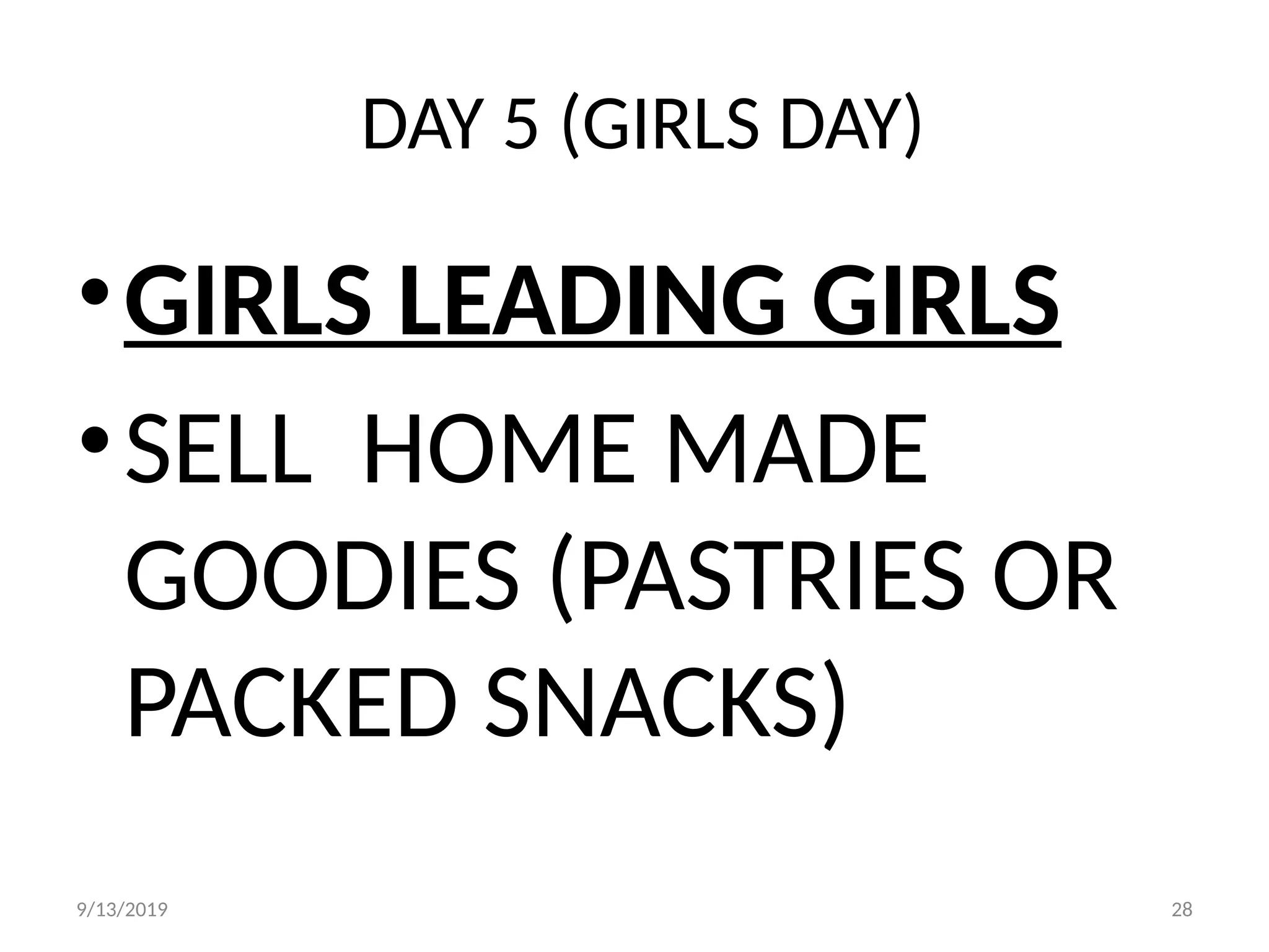 girls scout escoda daY. EVERY YEAR WE FIND A WAY ON HOW TO CELEBRATE ...