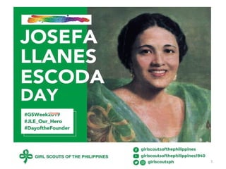 girls scout escoda daY. EVERY YEAR WE FIND A WAY ON HOW TO CELEBRATE ...