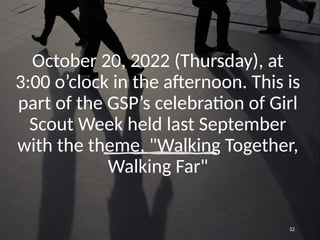 girls scout escoda daY. EVERY YEAR WE FIND A WAY ON HOW TO CELEBRATE ...