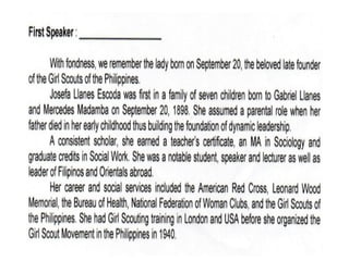 girls scout escoda daY. EVERY YEAR WE FIND A WAY ON HOW TO CELEBRATE ...