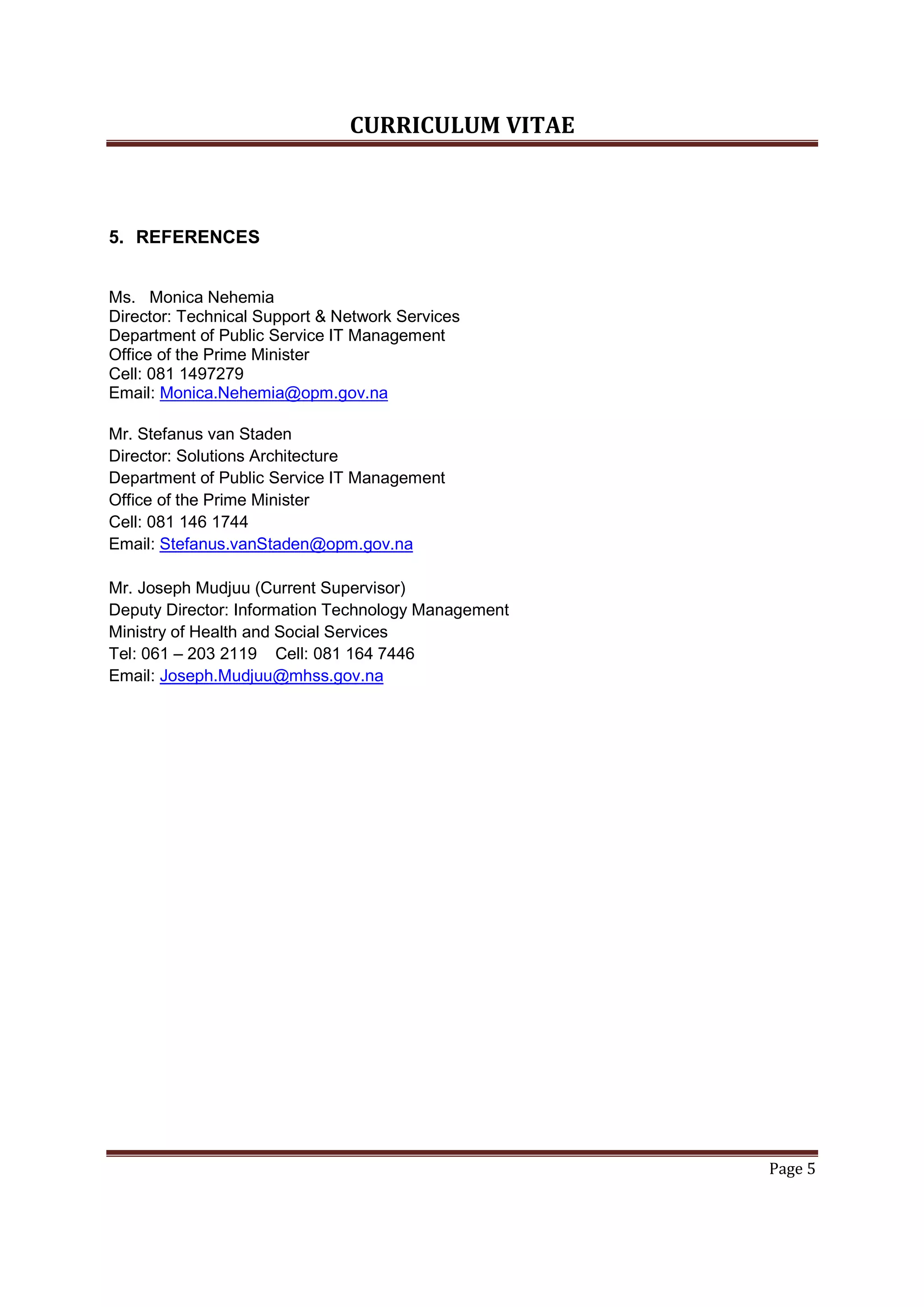 Girma Tadesse CV | PDF