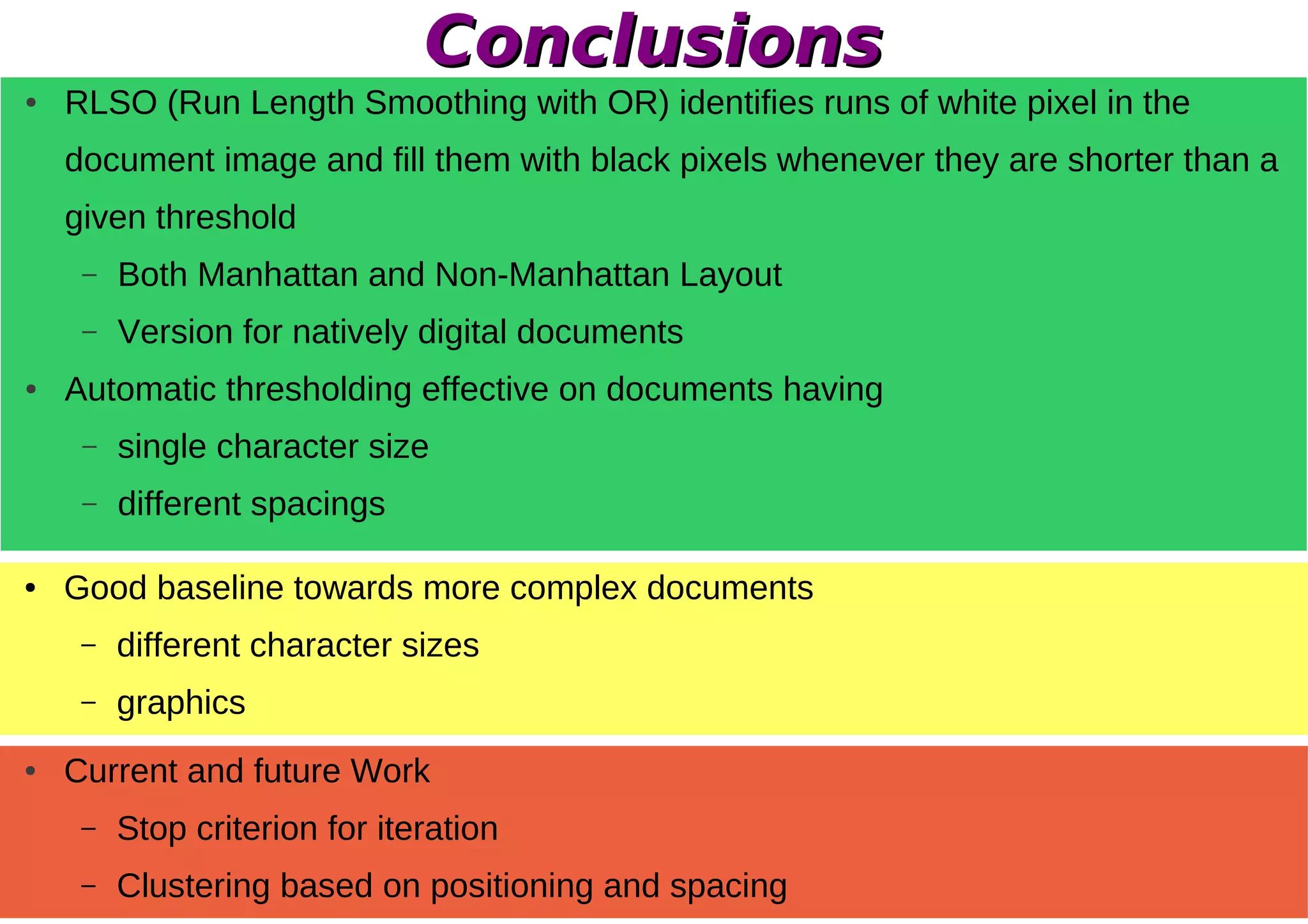 A Run Length Smoothing-Based Algorithm for Non-Manhattan Document Segmentation | PDF