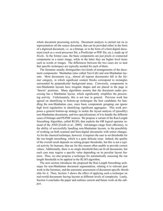 A Run Length Smoothing-Based Algorithm for Non-Manhattan Document Segmentation | PDF