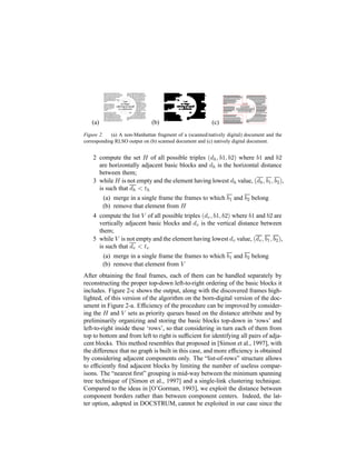 A Run Length Smoothing-Based Algorithm for Non-Manhattan Document Segmentation | PDF
