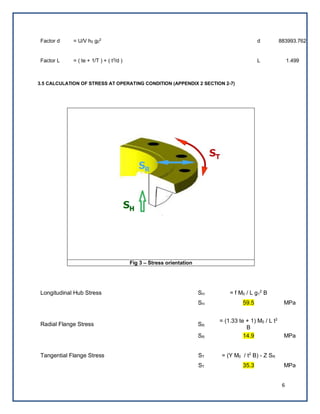 Girth flange load calculation using by fea techniques | PDF