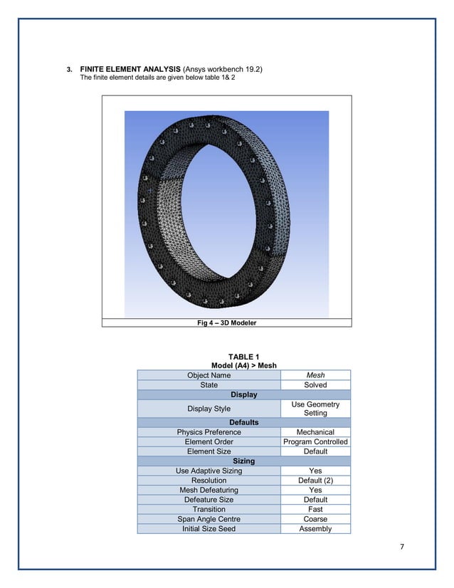 Girth flange load calculation using by fea techniques | PDF