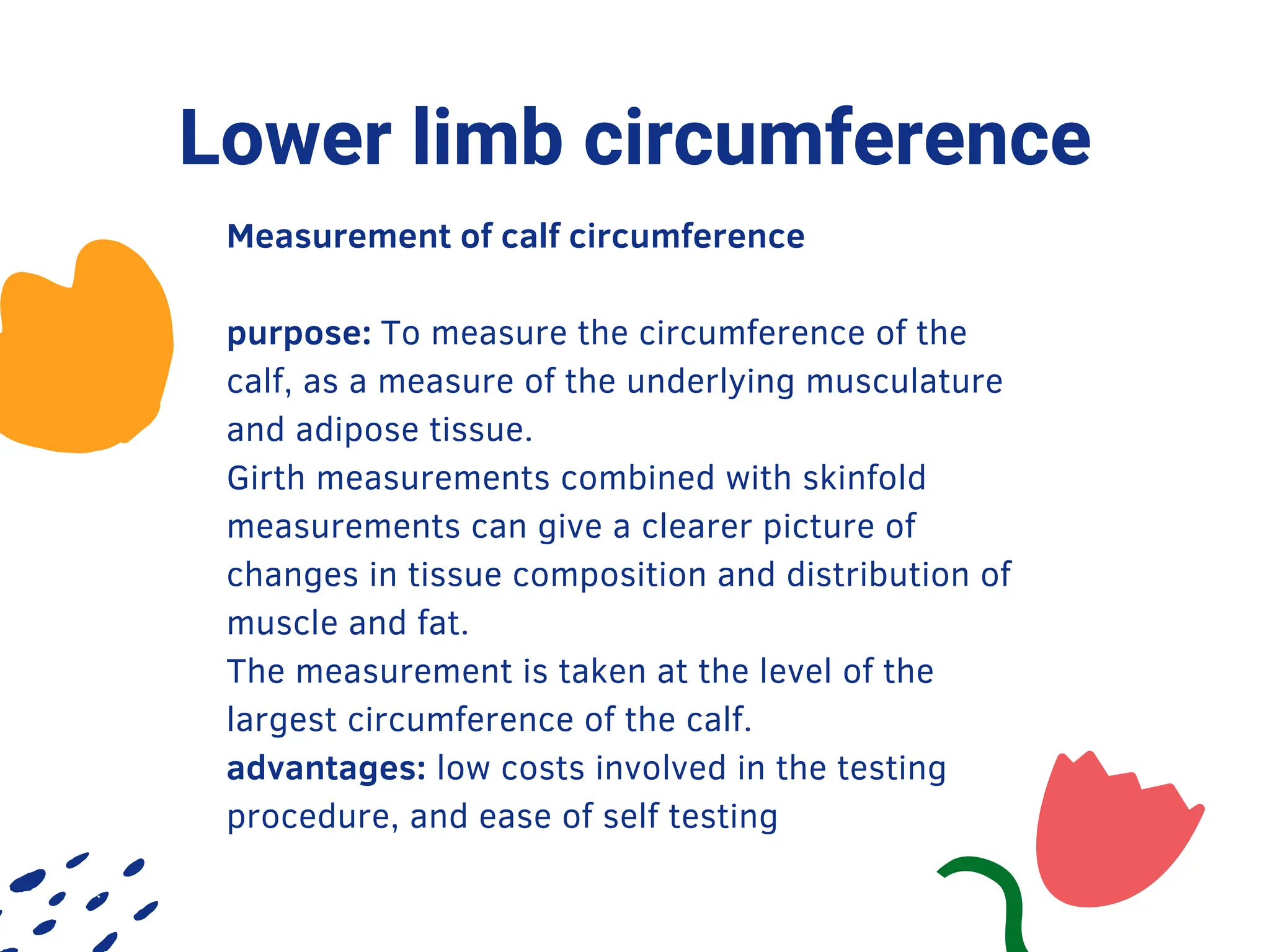 Girth measurement By Dr. Sachi mevada (Masters in Physiotherapy of ...