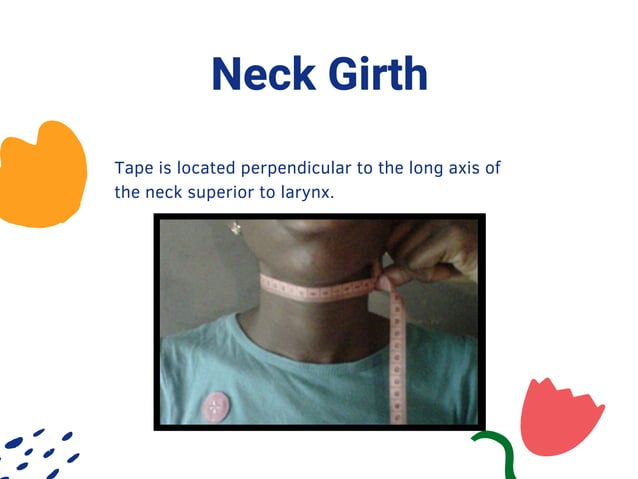 Girth measurement By Dr. Sachi mevada (Masters in Physiotherapy of Cardio-pulmonary disorders ...