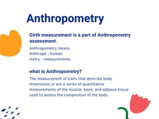 Girth measurement By Dr. Sachi mevada (Masters in Physiotherapy of ...