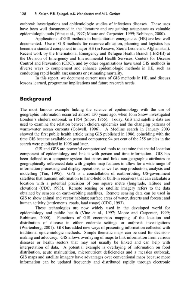 Gis application to the projects | PDF | Geography | Science