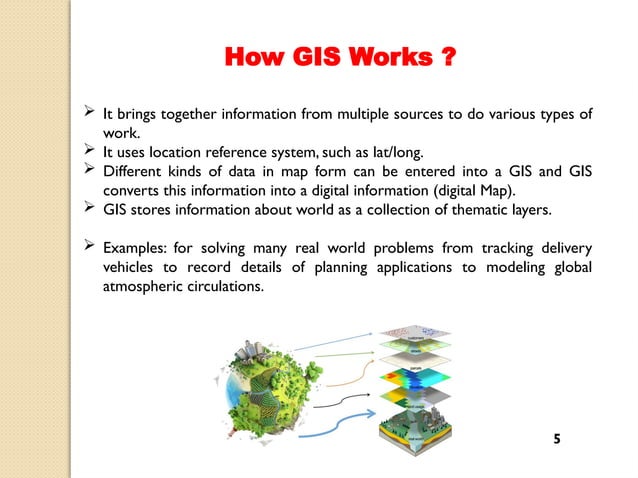 Basic of Geographic Information System (GIS) | PPTX
