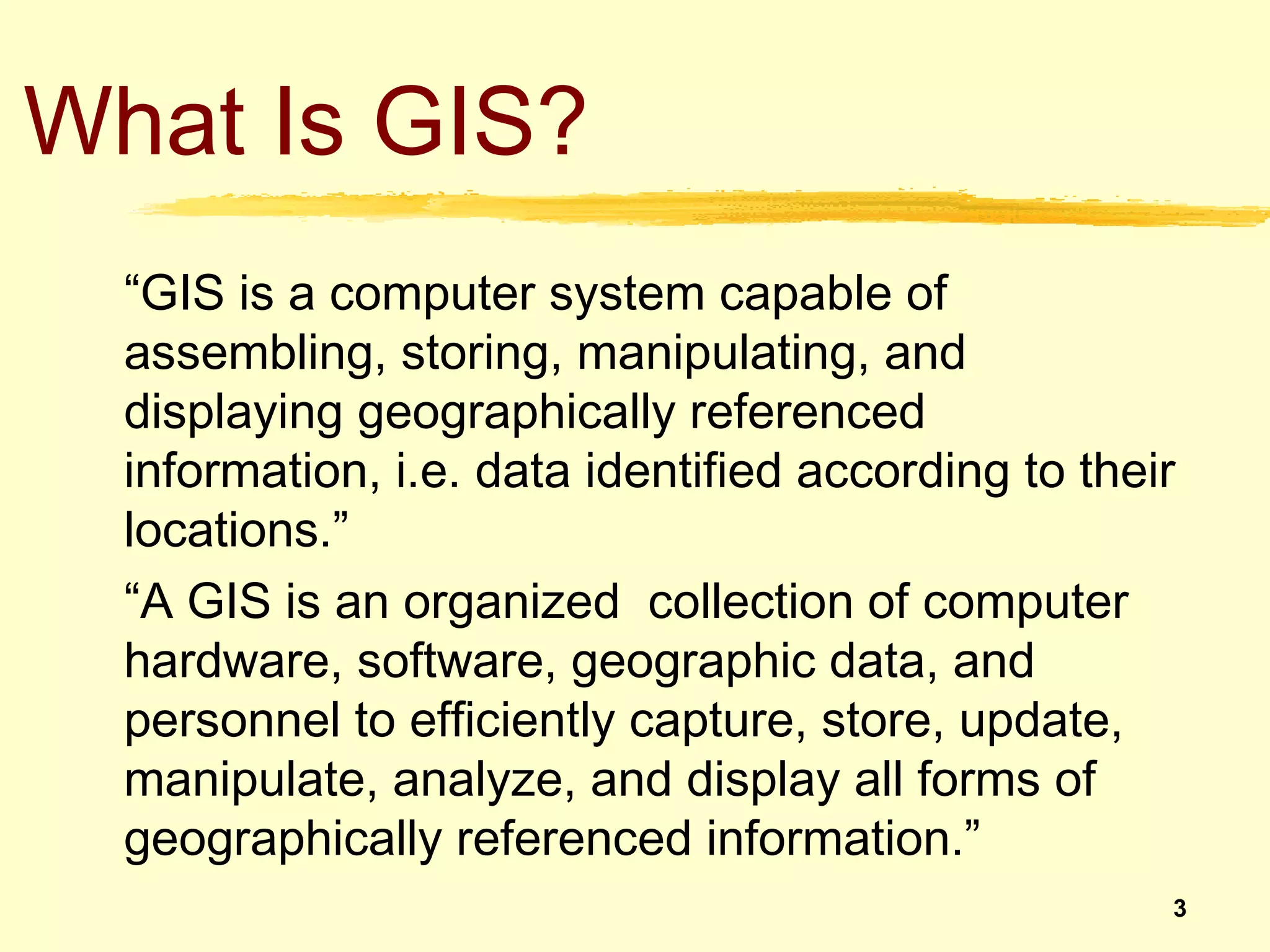 GIS presentation | PPT