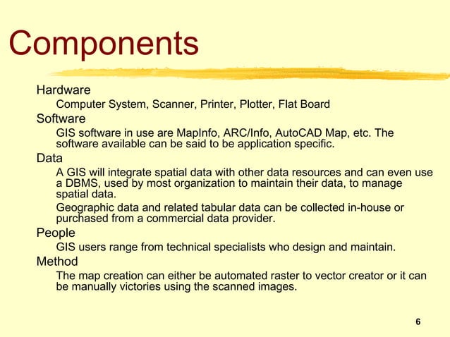 GIS presentation | PPT | Computing | Technology & Computing