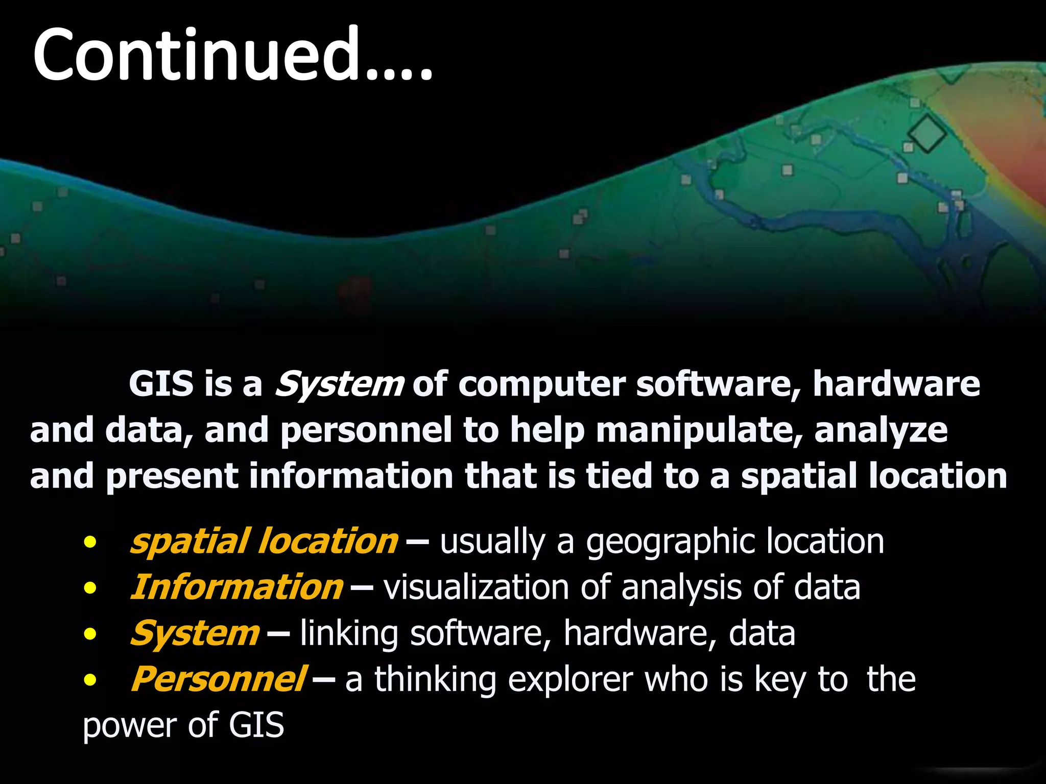 Geographical Information System.ppt | Free Download