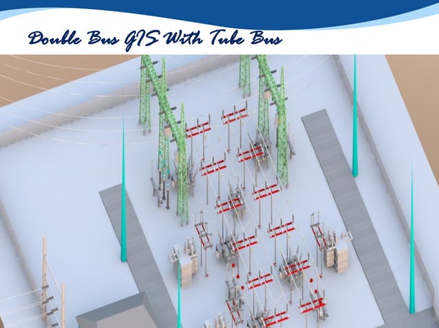 Hybrid Double Bus GIS Substation | PDF